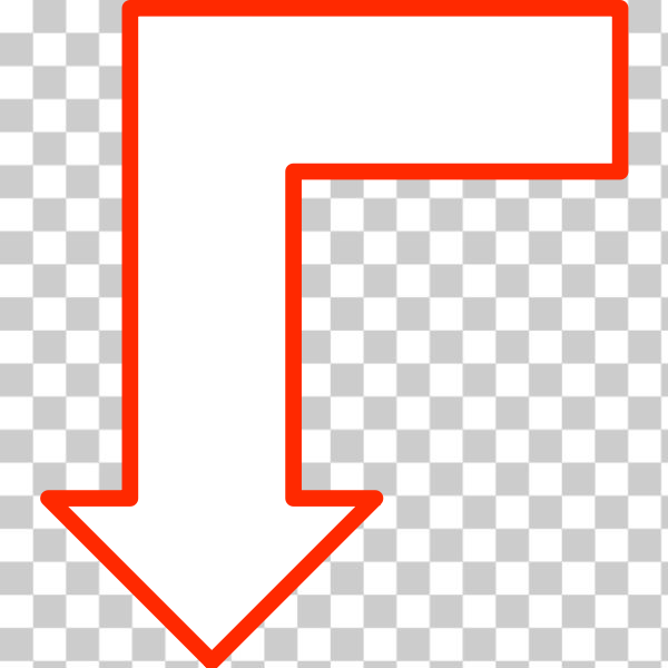 Free: SVG L-shaped arrow - nohat.cc