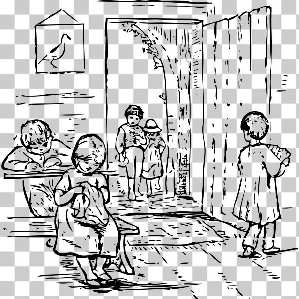 Free: SVG Late for school vector image - nohat.cc