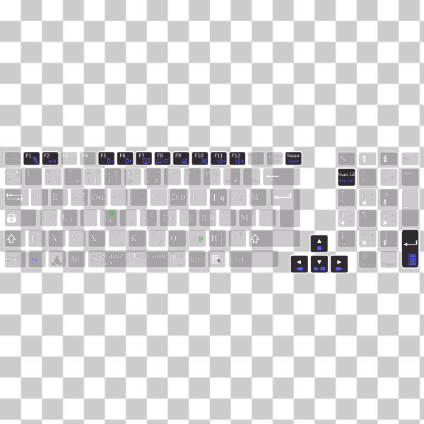 Free: SVG Layout function keys with bpo keyboard Asus K93SM - nohat.cc