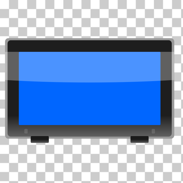 Free: SVG LCD widescreen monitor vector image - nohat.cc