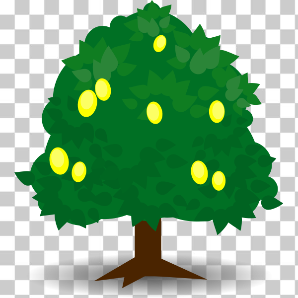 Free: SVG Lemon tree vector graphics - nohat.cc