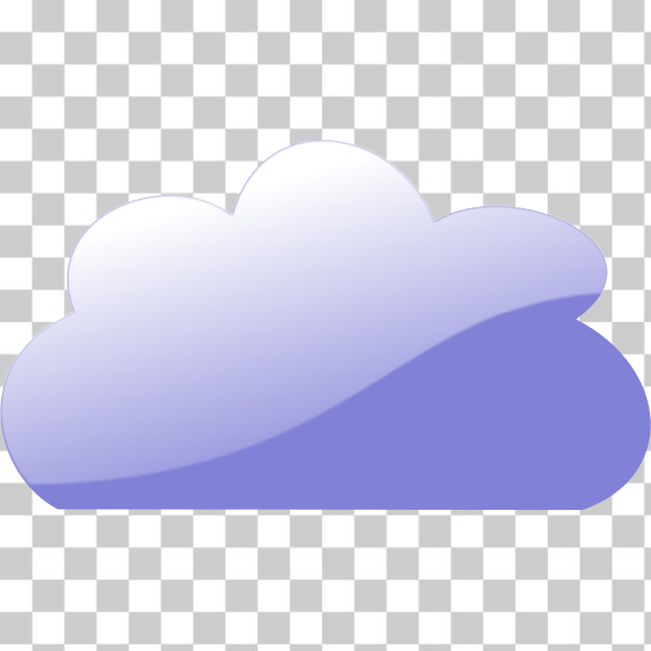 Free: SVG Light cloud vector clip art - nohat.cc
