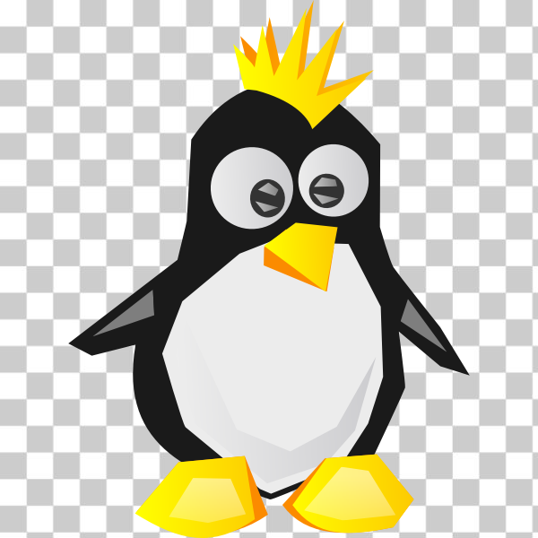 Free: SVG Linux logo vector image - nohat.cc