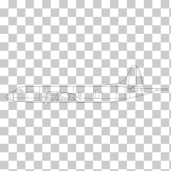 Free: SVG Lockheed P-3 Orion aircraft illustration - nohat.cc