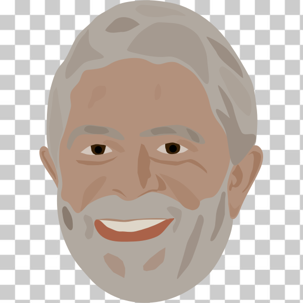 Free: SVG Luiz Inacio Lula da Silva portrait vector drawing - nohat.cc