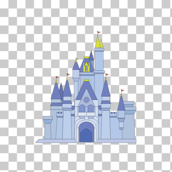Free: SVG Magic Kingdom Castle - nohat.cc