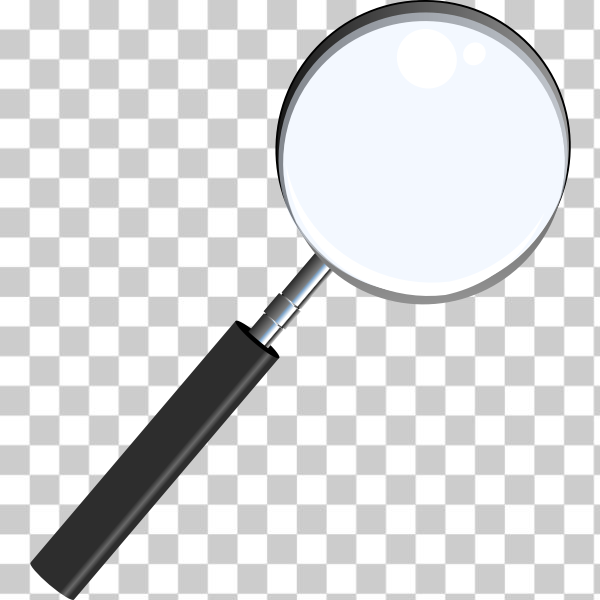 Free: SVG Magnifying glass vector image - nohat.cc