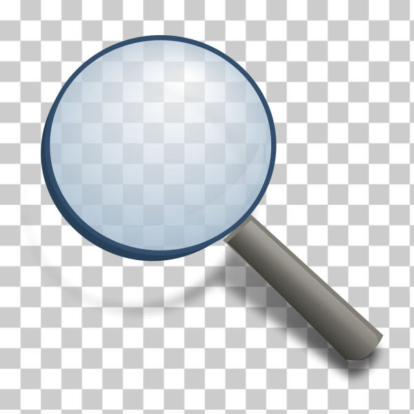 Free: SVG Magnifying glass vector image - nohat.cc