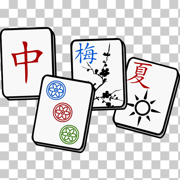 Free: SVG mahjongtiles - nohat.cc