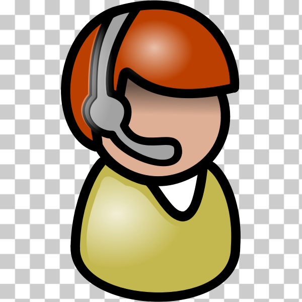 Free: SVG Male Indian telephone operator icon vector drawing - nohat.cc