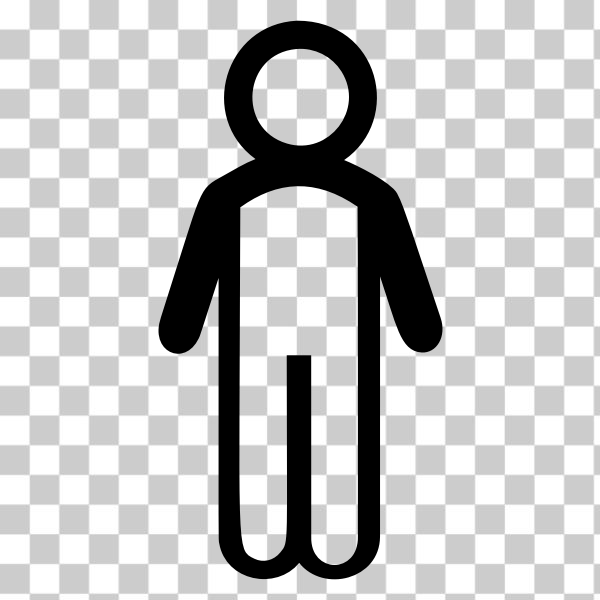 Free: SVG Male Stick Figure Line Art - nohat.cc