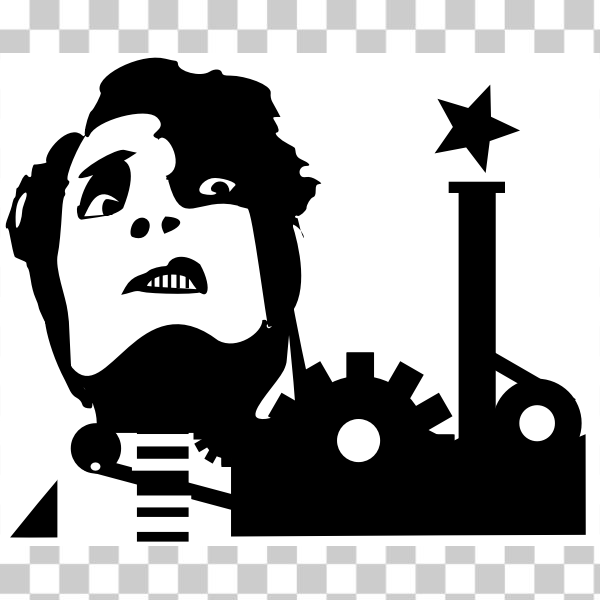 Free: SVG Man as machine - nohat.cc