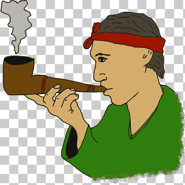 Free: SVG Man with a Pipe - nohat.cc