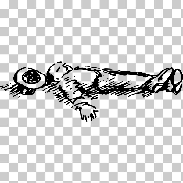 Free: SVG Man039s corpse vector illustration - nohat.cc