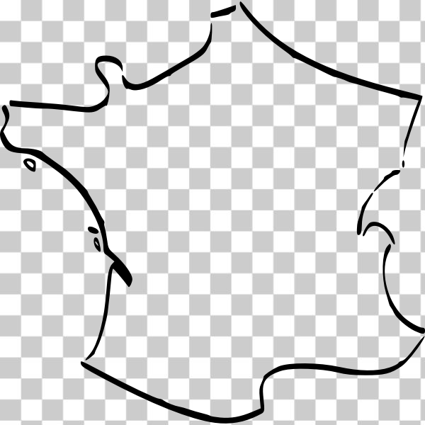 Free: SVG Map of France vector graphics - nohat.cc