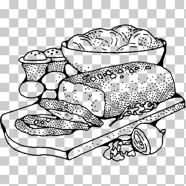 Free: SVG Meatloaf vector image - nohat.cc