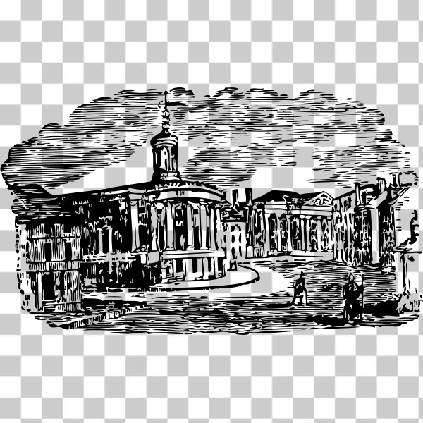 Free: SVG Merchants Exchange vector illustration - nohat.cc