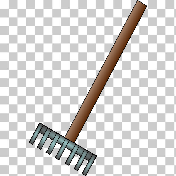 Free: SVG Metal hand-rake vector drawing - nohat.cc