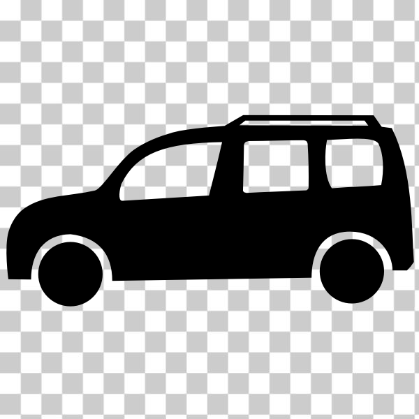 Free: SVG Minivan pictogram - nohat.cc