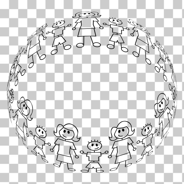 Free: SVG Mother and son sphere - nohat.cc