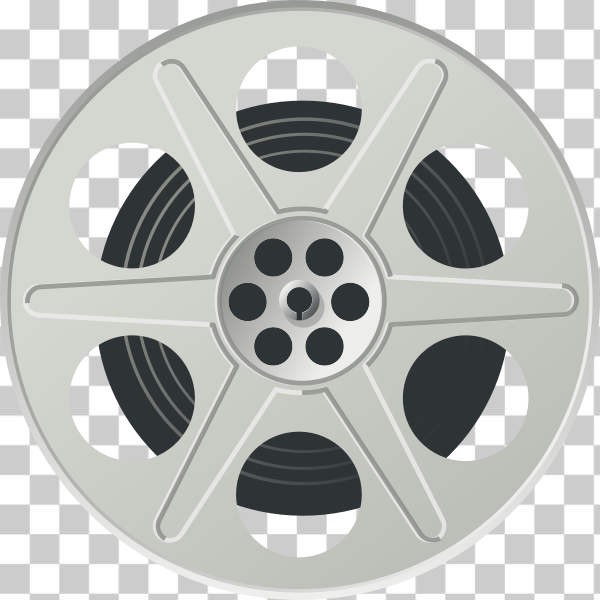 Free: SVG Movie reel vector image - nohat.cc
