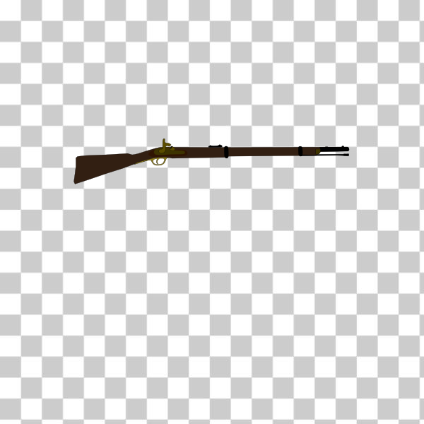 Free: SVG Musket vector drawing - nohat.cc