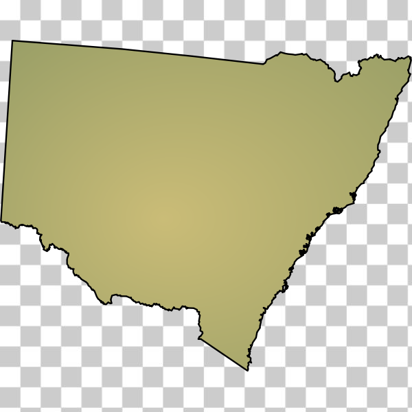 Free: SVG New South Wales border map vector graphics - nohat.cc