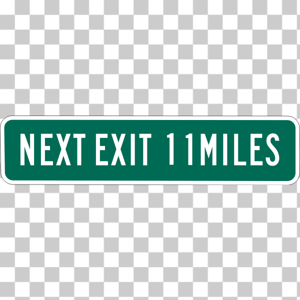 Free: SVG Next Exit 11 miles - nohat.cc