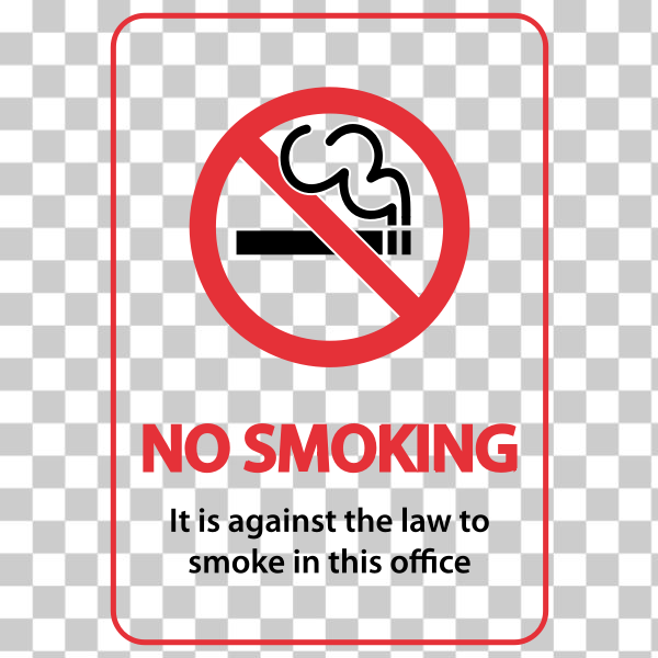 Free: SVG No smoking office sign vector image - nohat.cc