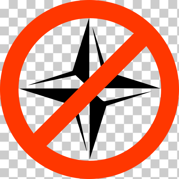 Free: SVG Noo NATO sign vector image - nohat.cc