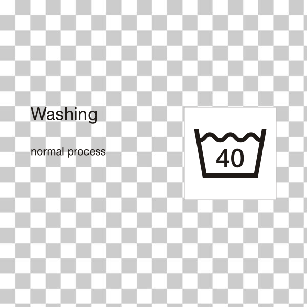 Free: SVG Normal washing process - 40 C - nohat.cc