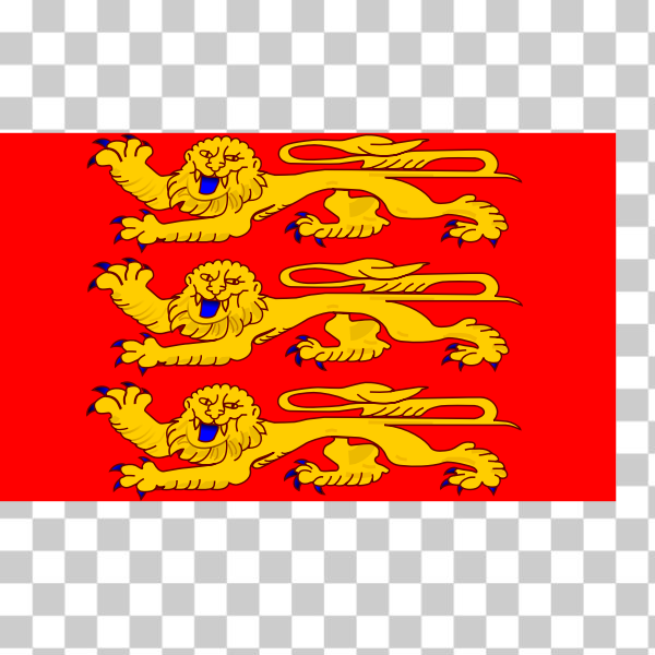 Free: SVG Normandy region flag vector drawing - nohat.cc