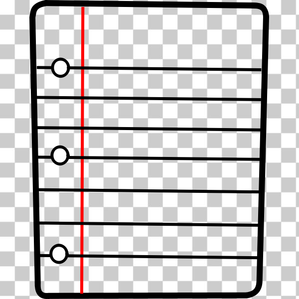 Free: SVG Notebook paper - nohat.cc