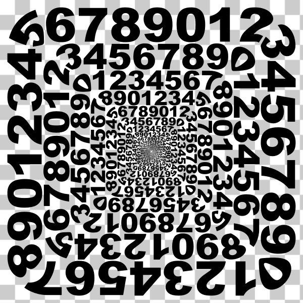 Free: SVG Numbers in a square - nohat.cc
