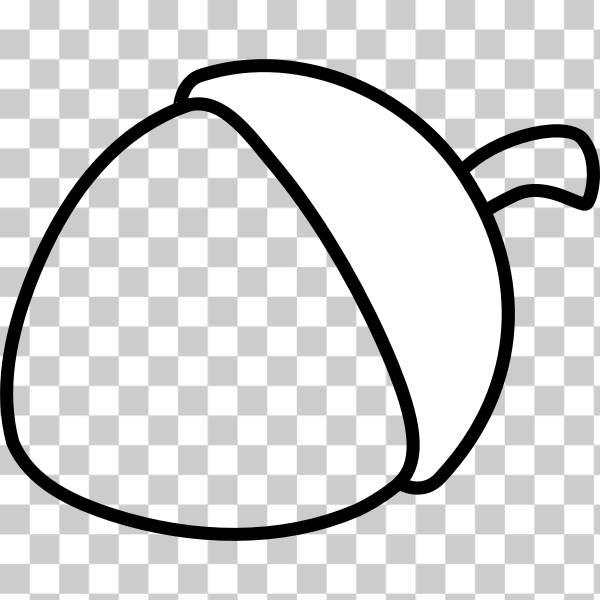 Free: SVG Nut line art vector clip art - nohat.cc