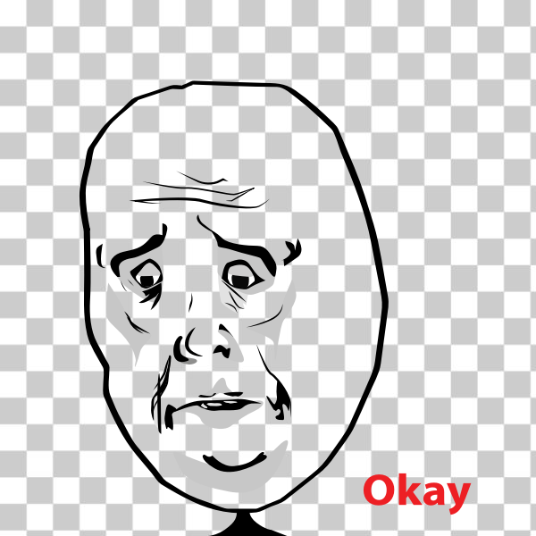 Free: SVG okay face - nohat.cc