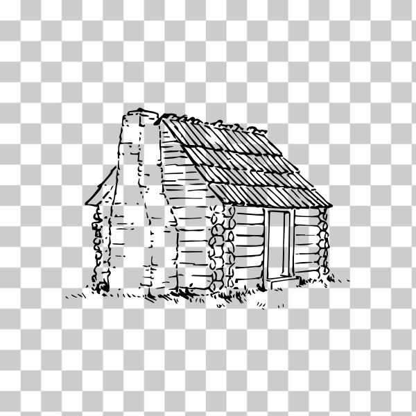 Free: SVG Old cabin - nohat.cc
