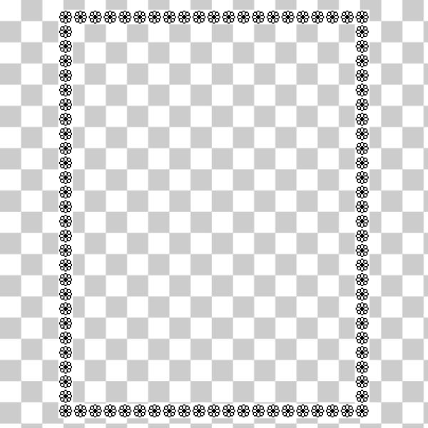 Free: SVG One-bit flowers - nohat.cc