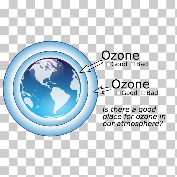 Free: SVG Ozone in atmosphere - nohat.cc