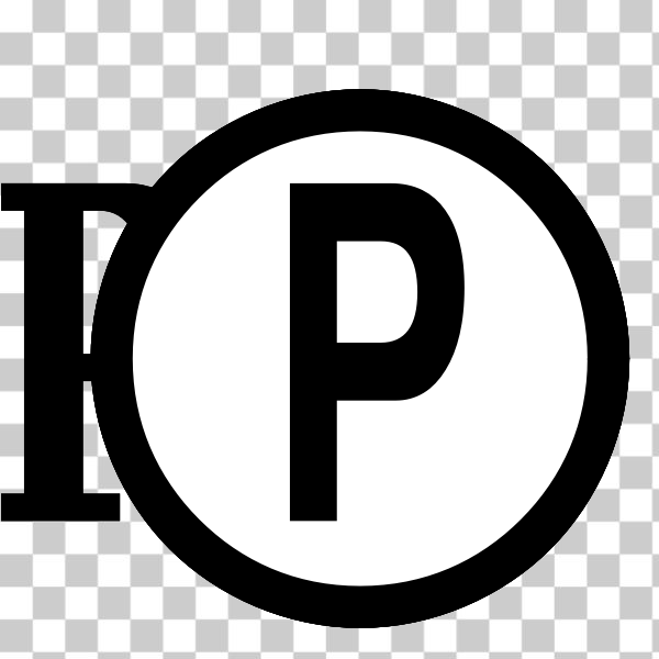 Free: SVG P sign vector image - nohat.cc