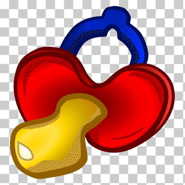 Free: SVG pacifier - coloured - nohat.cc