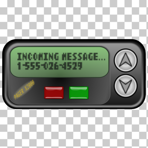 Free: SVG Pager symbol - nohat.cc