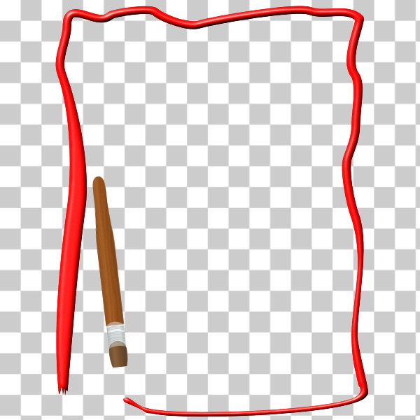 Free: SVG Paint border vector image - nohat.cc