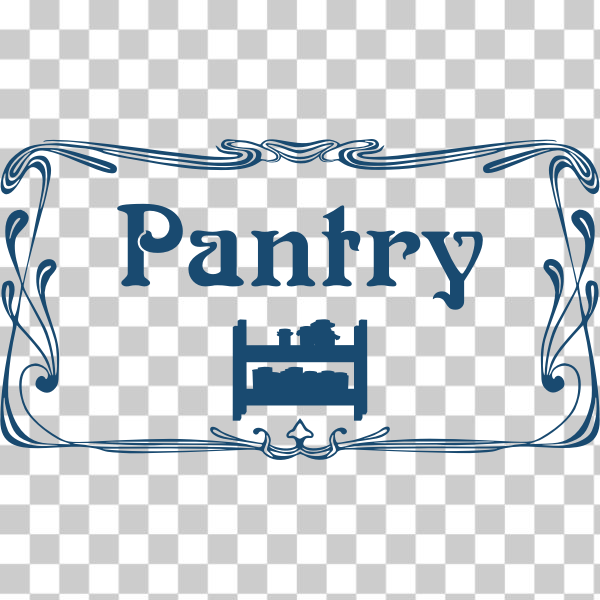 Free: SVG Pantry door sign - nohat.cc