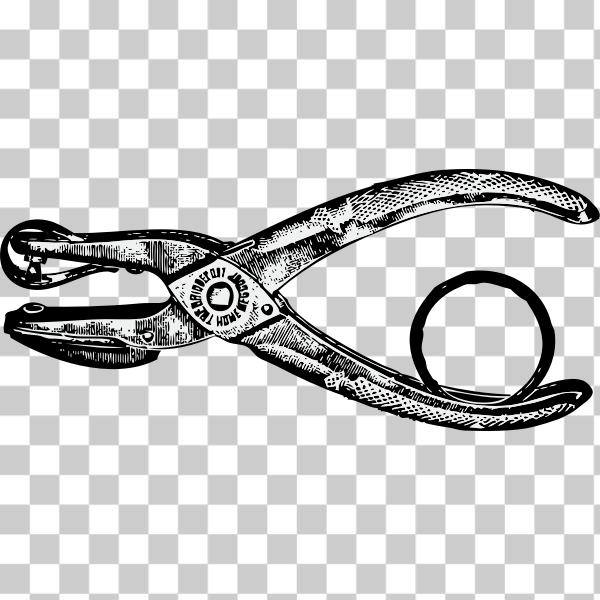 Free: SVG Paper hole punch vector image - nohat.cc