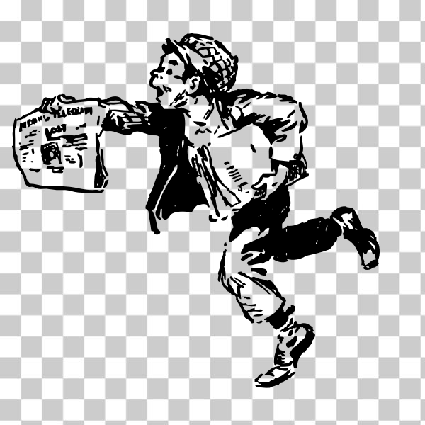 Free: SVG paperboy - nohat.cc