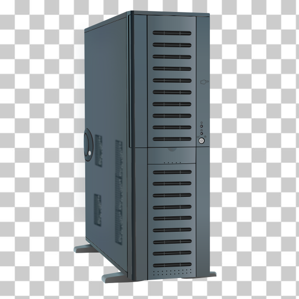 Free: SVG PC computer system unit vector illustratioon - nohat.cc