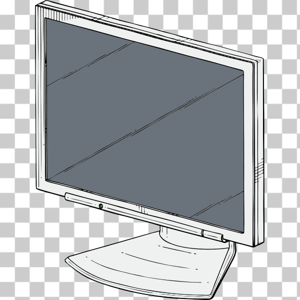 Free: SVG PC monitor vector drawing - nohat.cc