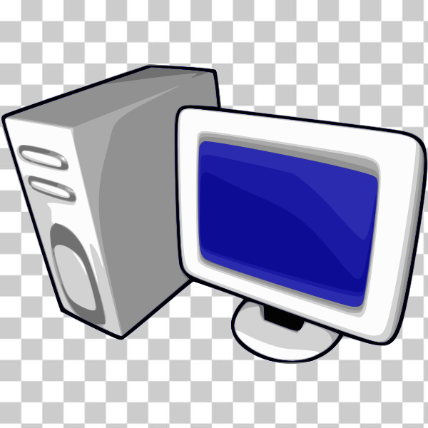 Free: SVG PC vector image - nohat.cc