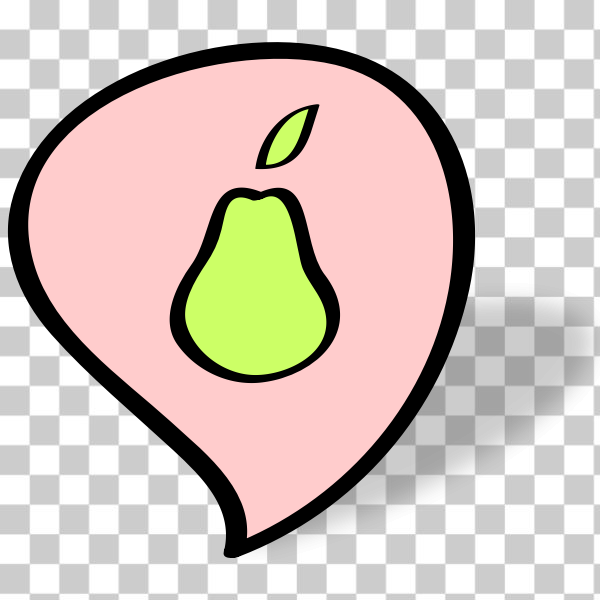 Free: SVG Pear symbol - nohat.cc